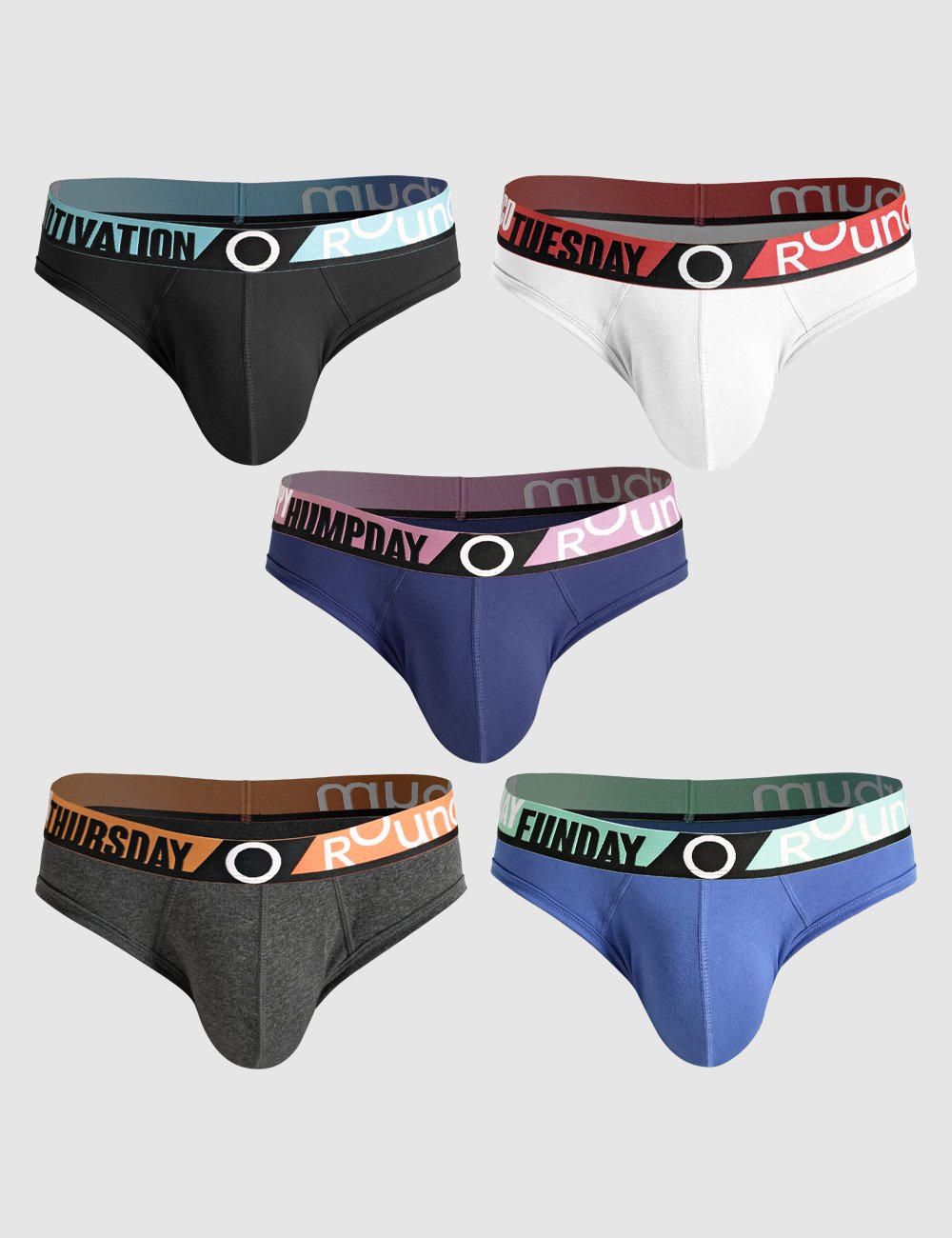 New Package Brief 5-Pack – Rounderbum MÉXICO