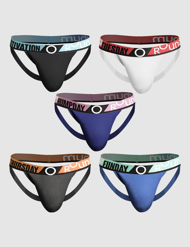 New Jockstrap 5-Pack – Rounderbum MÉXICO